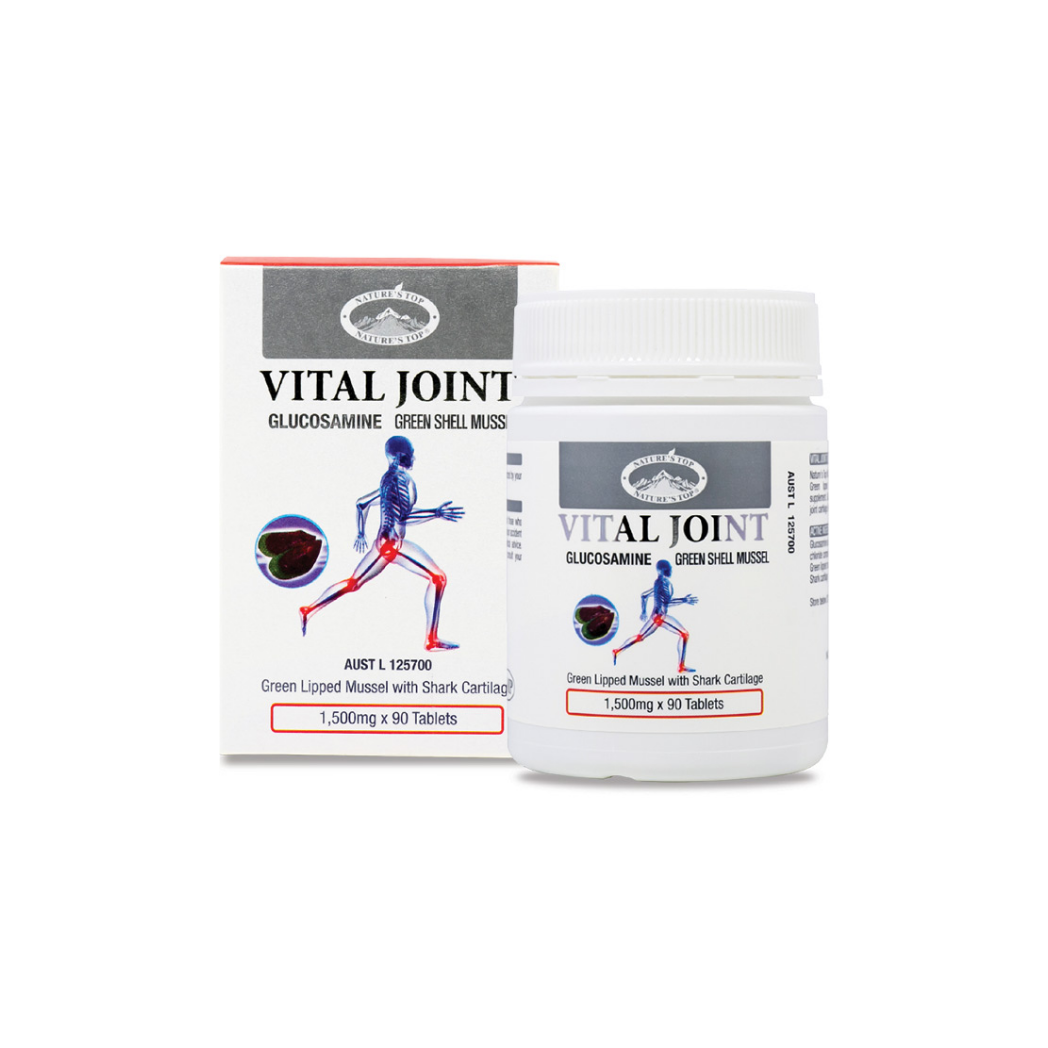 [Nature's Top] Vital Joint Glucosamine Green shell mussell 1500mg ...