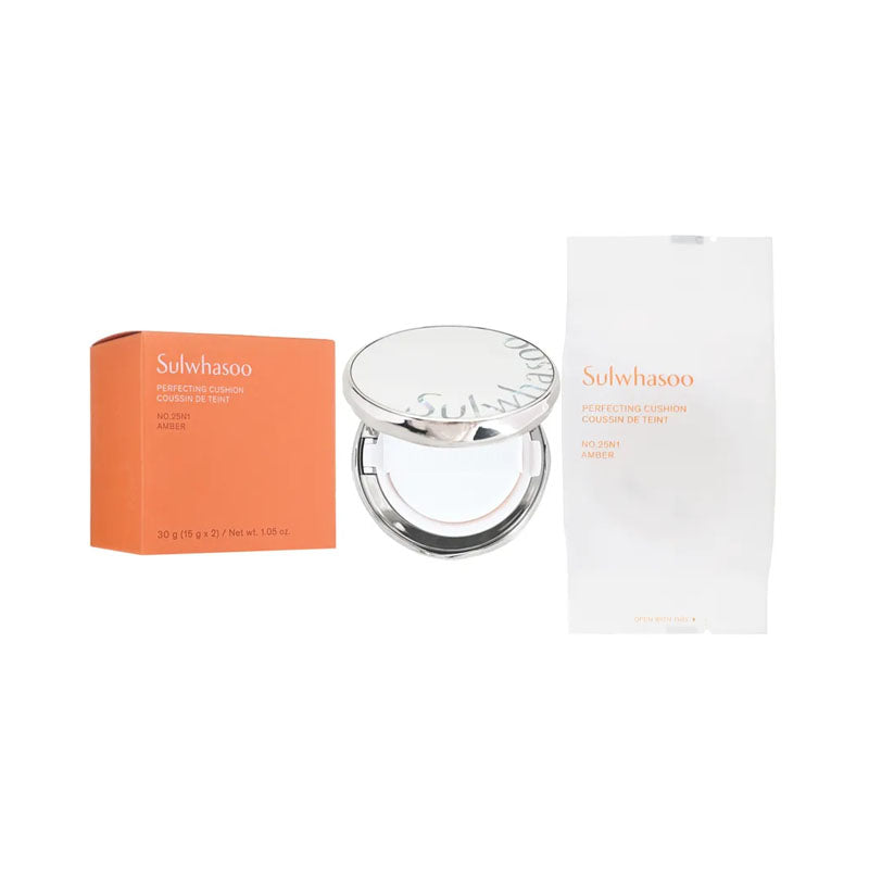 [K-beauty] Sulwhasoo Perfecting Cushion SPF 50+ with Refill (N21/N23) – Homart Korea