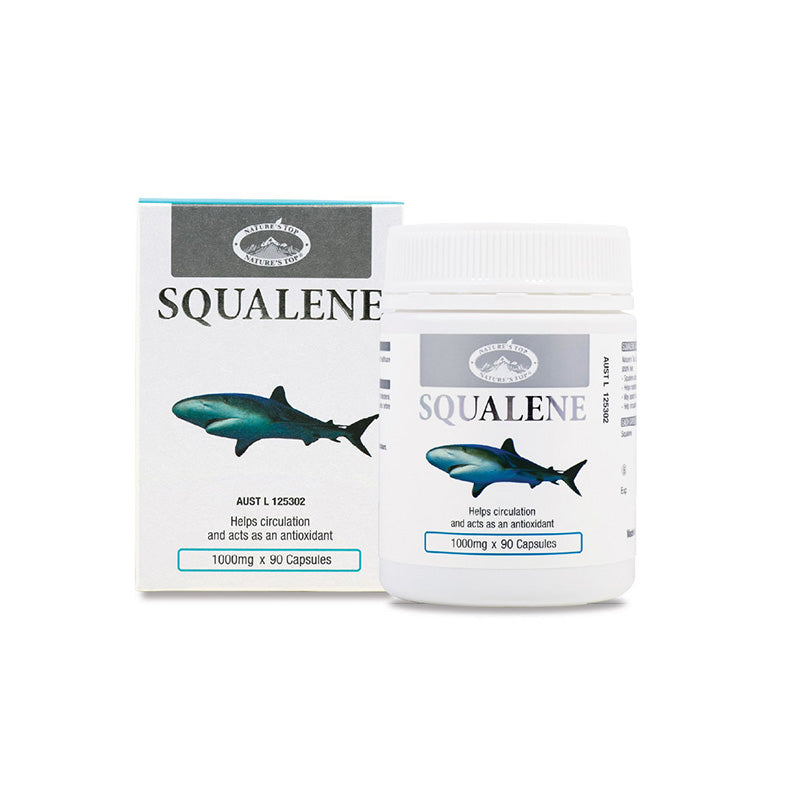 [Nature's Top] Squalene 1,000mg *90 caps (Exp. 06 2025, 1 left ...